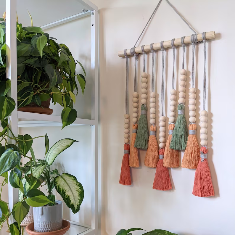 Large Colorful Macrame Wall Hanging