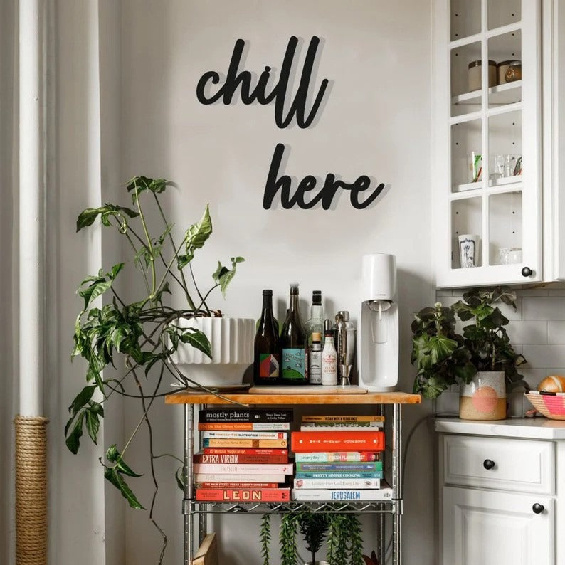 Relaxation Haven Wood Wall Decor