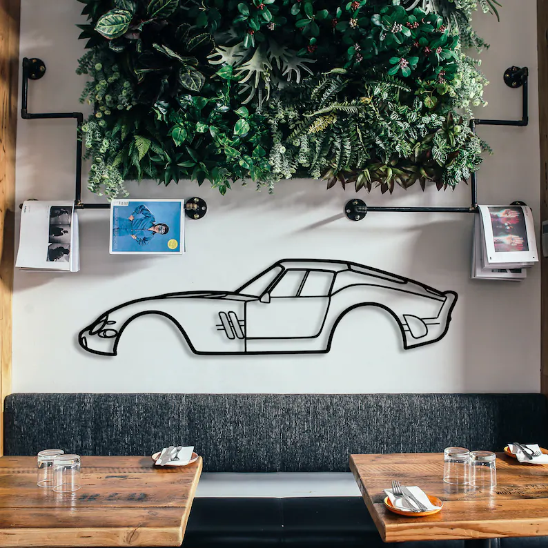Speedwood Ferrari Wood Wall Decor