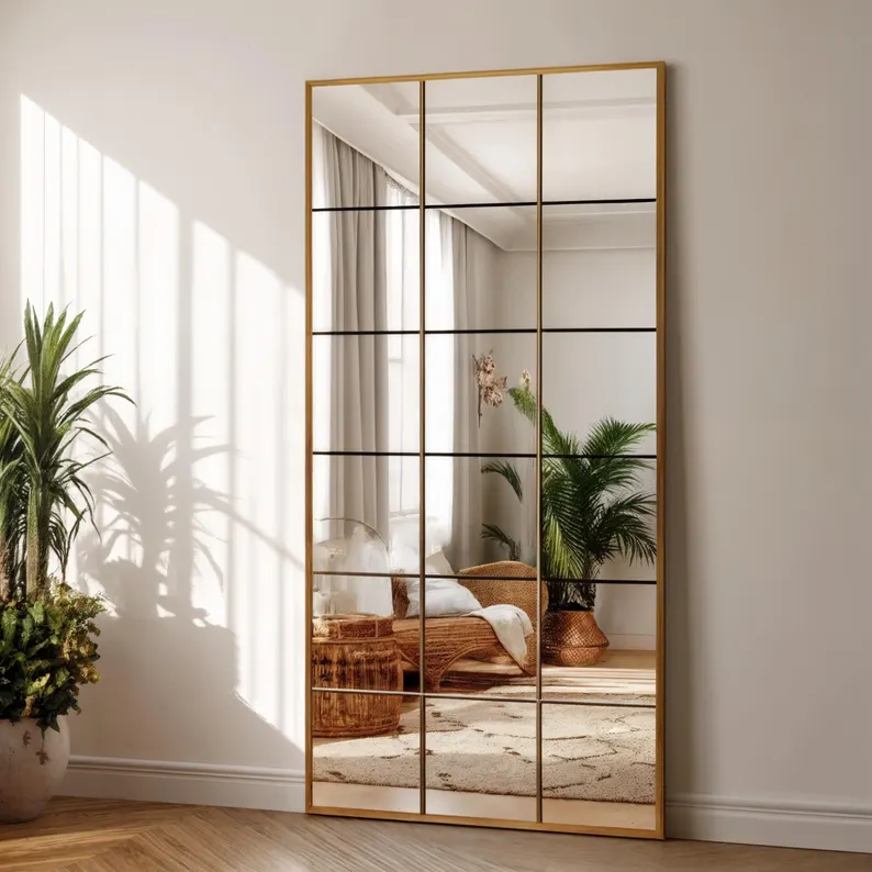 Heritage Window Mirror Wall Decor